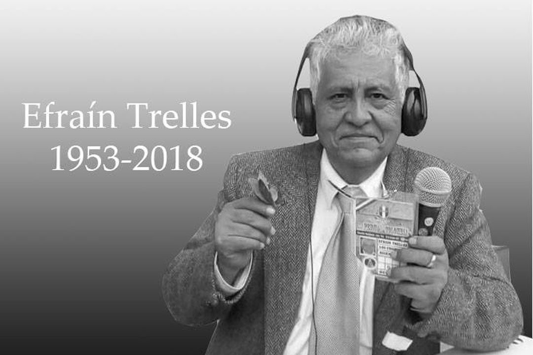 Periodismo de luto por deceso de Efraín Trelles – Ovacion del Sur